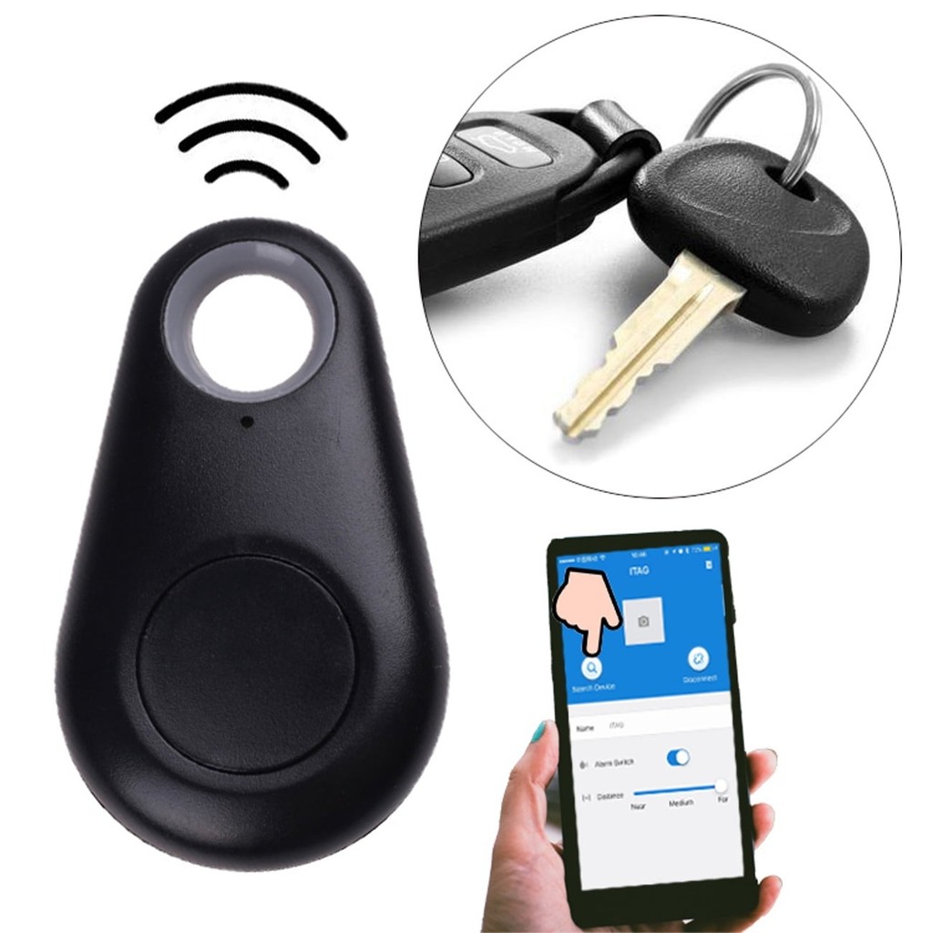 Jual itag Key Finder Smart GPS Mini Bluetooth Shutter Tracker Anti-Lost ...