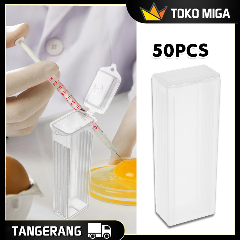 Jual 50PCS/Pack Slide Mailer 5 Slide Kotak Slide Preparat Portabel ...