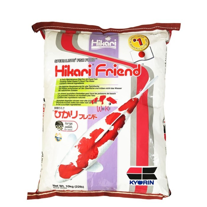Jual Hikari Friend 10kg Size L | Makanan Ikan Koi | Ori Japan | Shopee ...