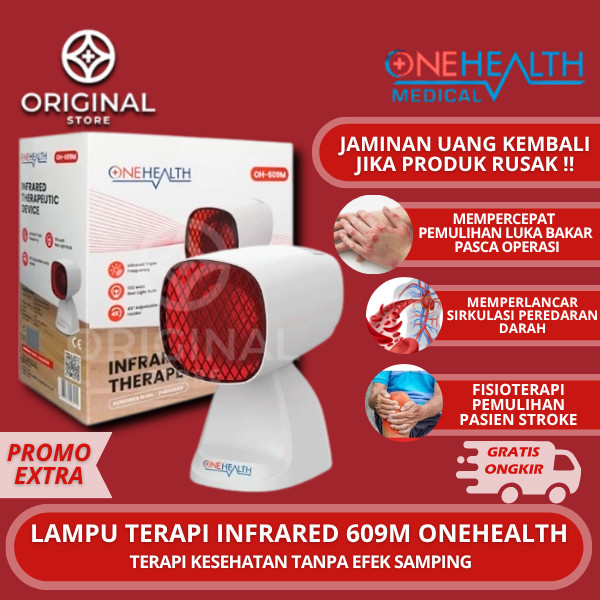 Jual Lampu Terapi Infrared OneHealth 100W Timer | Sinar Merah Pemanas ...