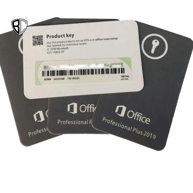 Jual Product Key Card- Office 2019 Pro Plus. Original COA Key Card ...