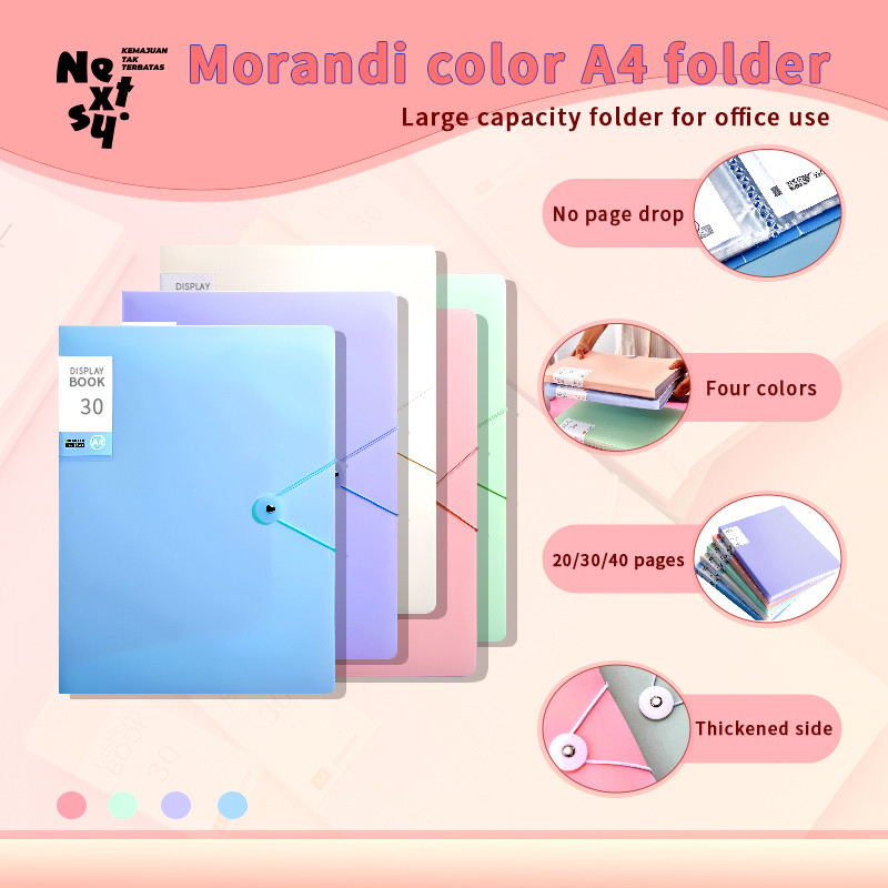 Jual [READY] Nextsy Document Keeper Clear Holder Map File Dokumen ...
