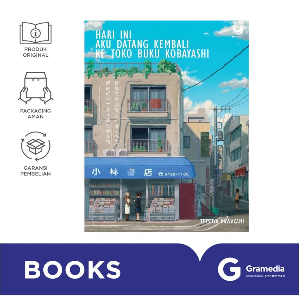 Jual Hari Ini Aku Datang Kembali Ke Toko Buku Kobayashi | Shopee Indonesia