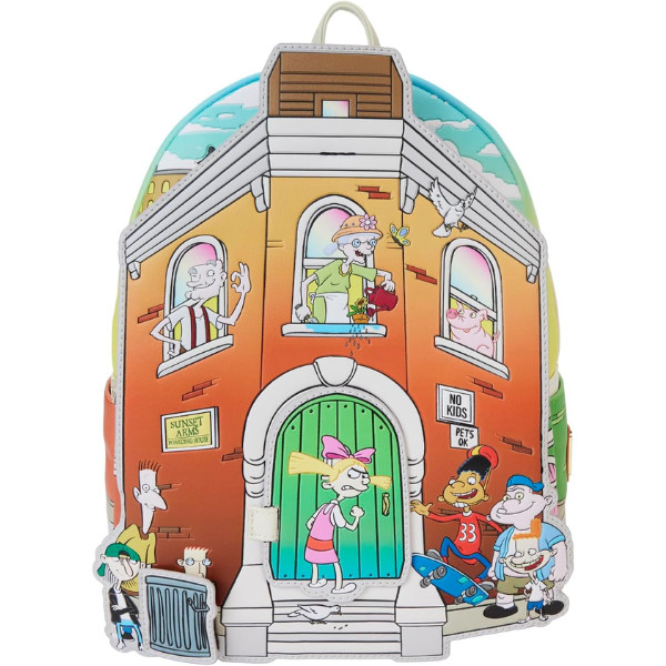 Jual Loungefly Nickelodeon Hey Arnold House Mini Backpack | Shopee ...