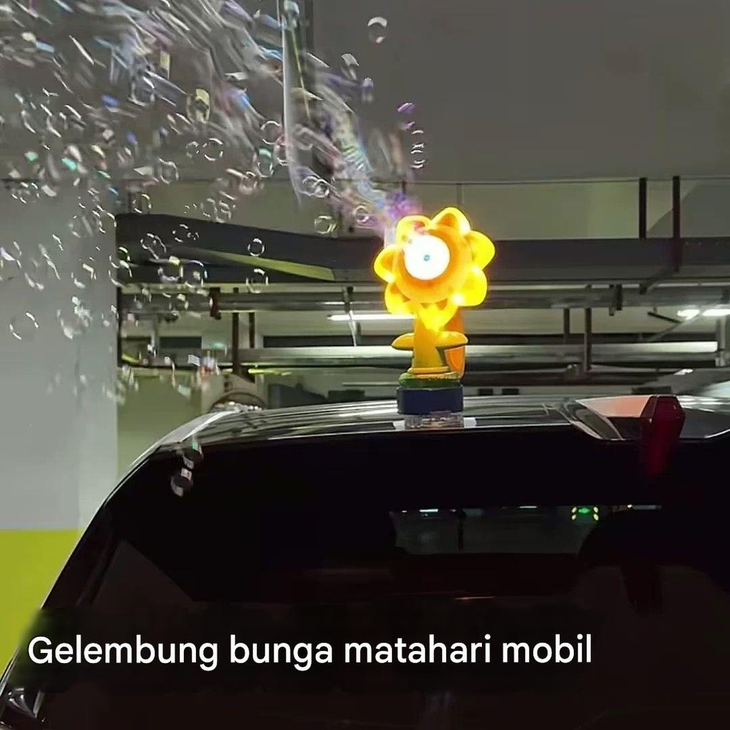 Jual Mesin Gelembung Bunga Matahari Mobil/Kendali Jarak Jauh/Bunga ...
