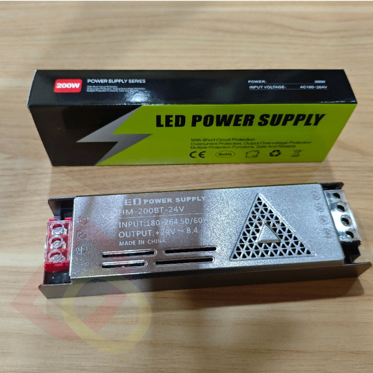 Jual Power supply adaptor 24v 200w tarfo 24v buat neon box mobil 24v ...