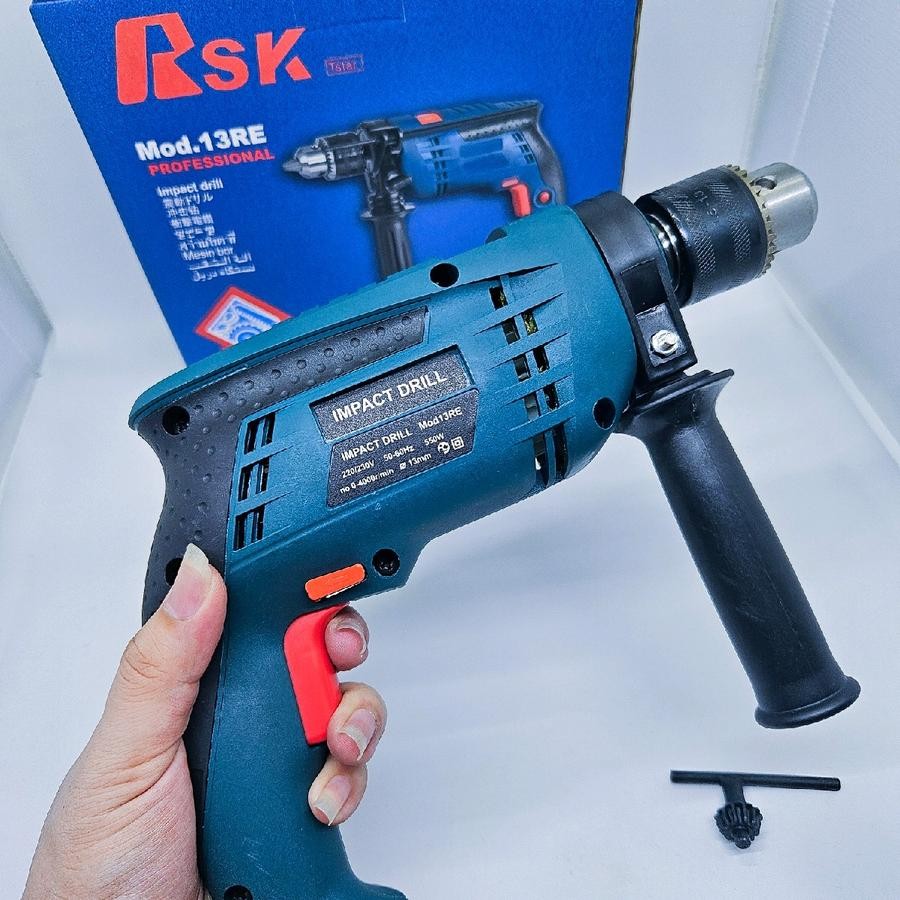 Jual JLD 13mm mesin bor impact listrik 580W impact bor Set Bor tangan ...