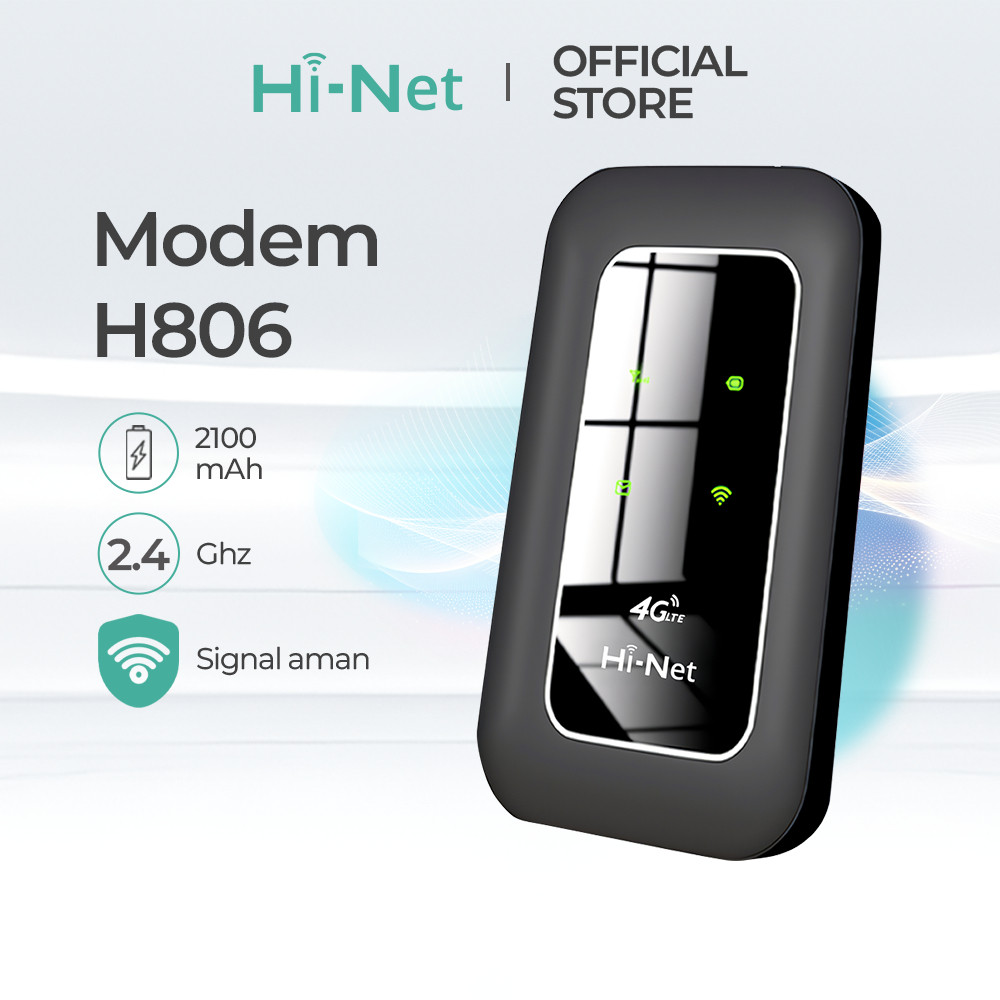 Jual Hi-Net H806 Wireless Router 4G LTE 5G Mini Modem 150Mbps Mobile ...