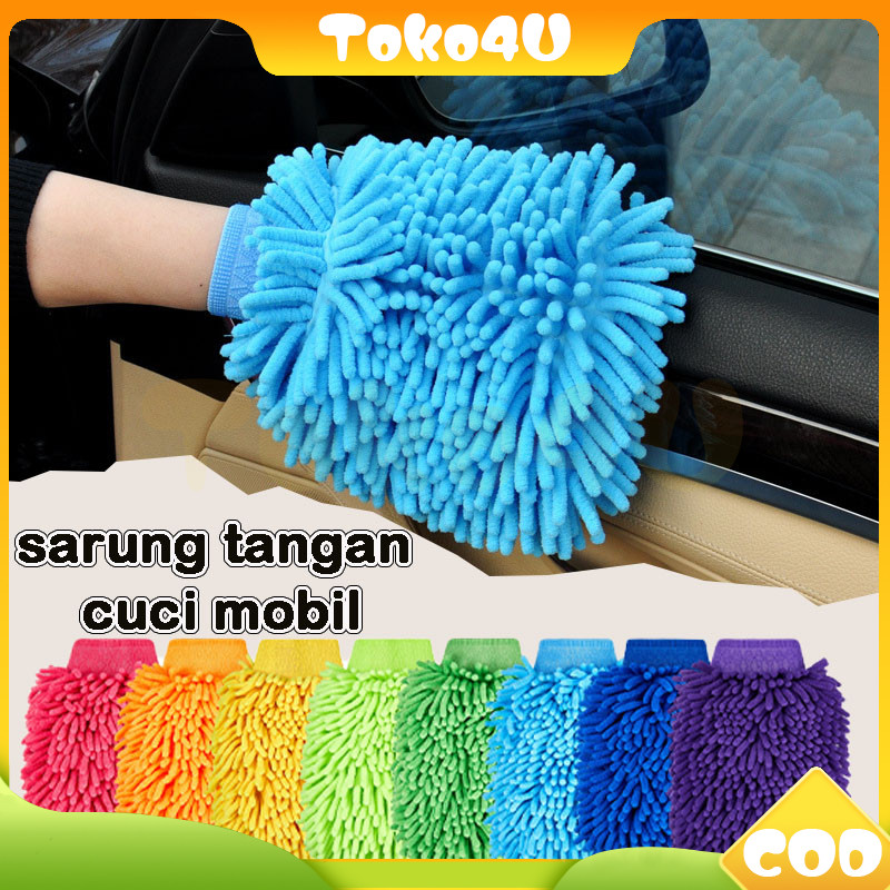 Jual Sarung Tangan Cuci Mobil /Sarung tangan microfiber lap mobil ...