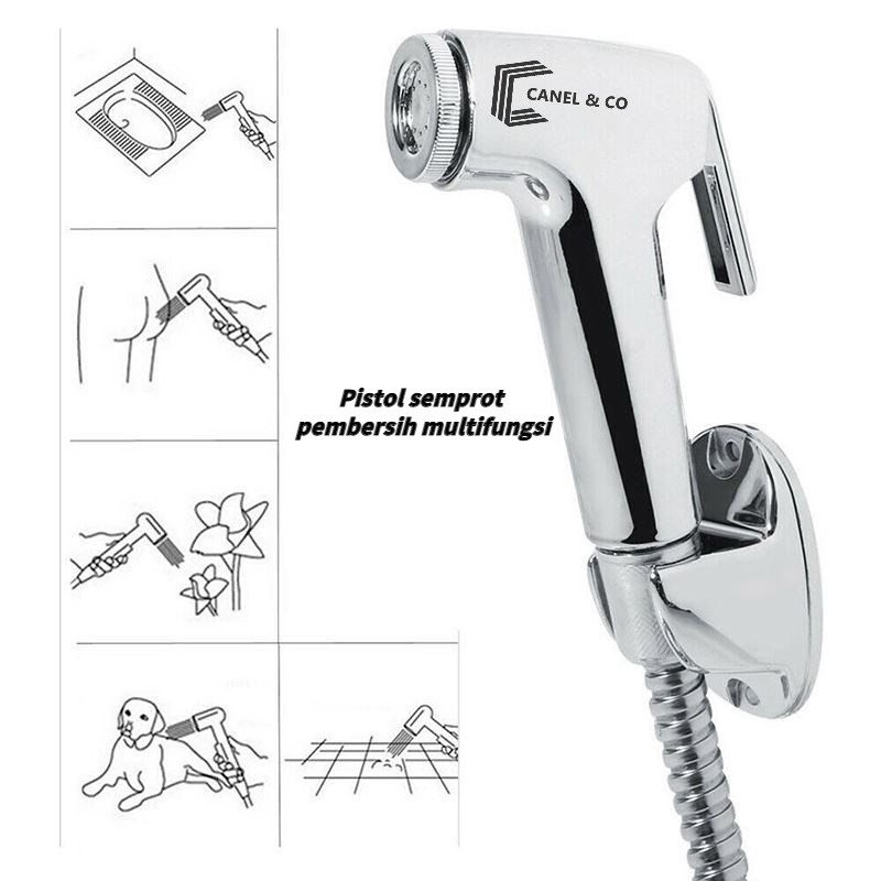 Jual Jet Shower/ Kloset/ Toilet Closet Cebok/Semprotan Duduk Kamar Mandi Ringan Kamar Mandi ...