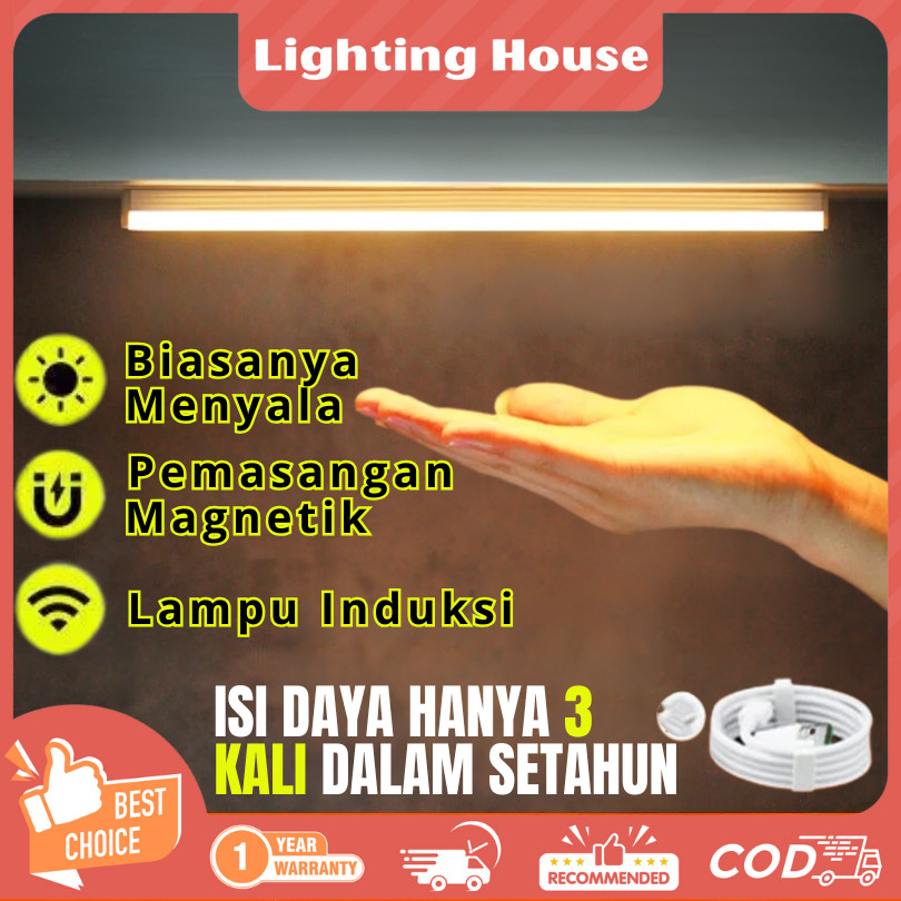 Jual Lighting House(Garansi 1 Tahun) Lampu Sensor Gerak Magnetic Motion ...