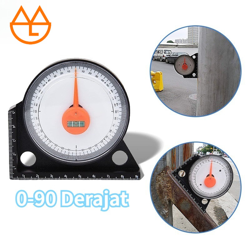 Jual Alat Ukur Kemiringan Derajat Sudut Angle Finder Dengan Dasar Magnetik Inclinometer Pengukur ...