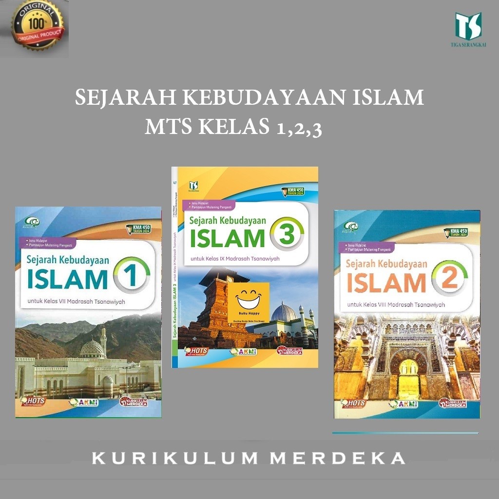 Jual Buku SKI SMP/MTS / SKI Kelas 7 8 SMP/MTS / Sejarah Kebudayaan Islam Aqila / Kurikulum ...