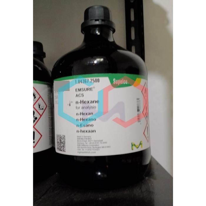 Jual Merck heksan / hexane / n-heksan / n-hexane pro analis 1 Liter ...