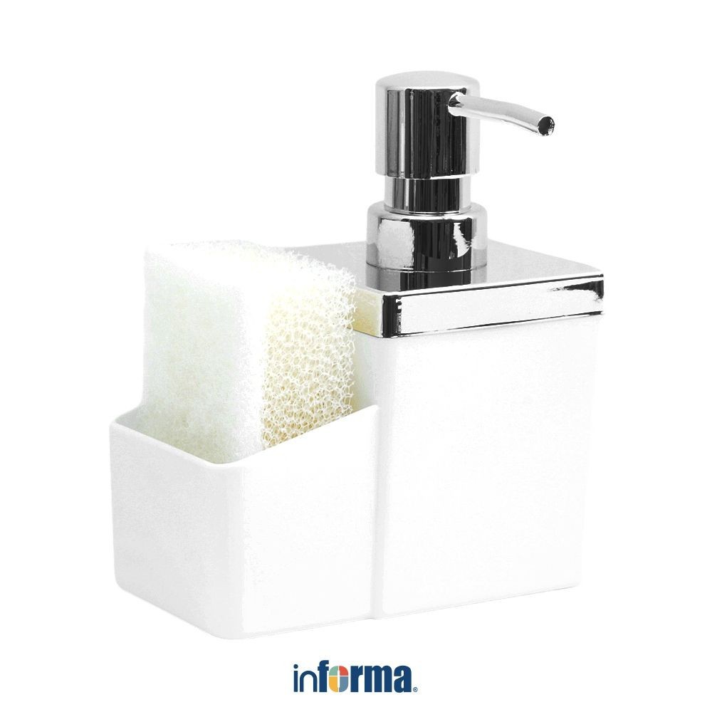 Jual Informa Set 2 Pcs Belda Dispenser Sabun Cuci Piring - Putih Liquid ...