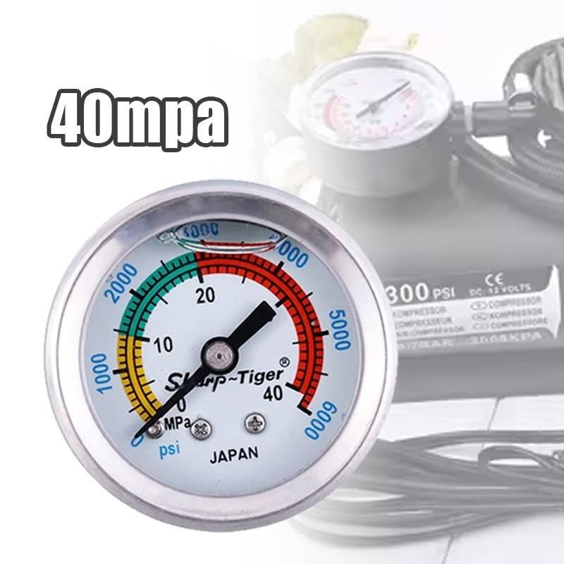 Jual Pressure Gauge Manometer Pompa Pcp 6000 Psi Pengisian Cairan ...