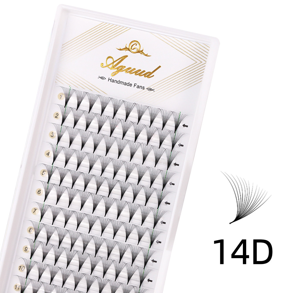 Jual AGUUD Pointy Base Promade Fans Eyelash Extension 3D 5D 6D 7D 8D ...