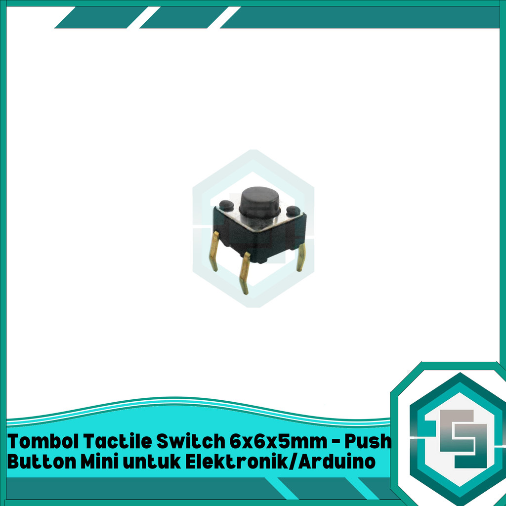 Jual Tombol Tactile Switch 6x6x5mm – Push Button Mini untuk Elektronik ...