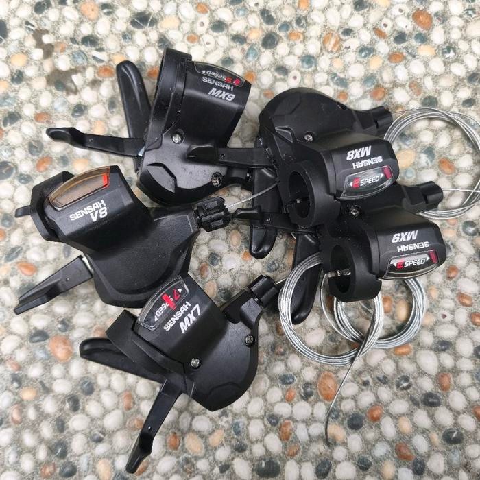 Jual Shifter Sensah MX 2 7 8 9 speed MX7 MX8 V8 MX9 Mission 9 10 empire ...