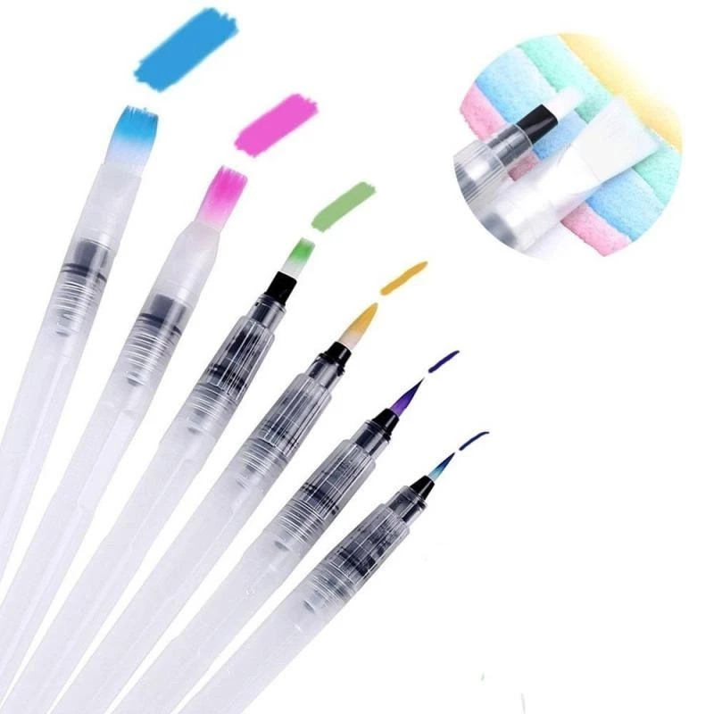 Jual KUAS CAT AIR / WATERCOLOR PAINTING BRUSH / WATER BRUSH PEN CAT AIR ...