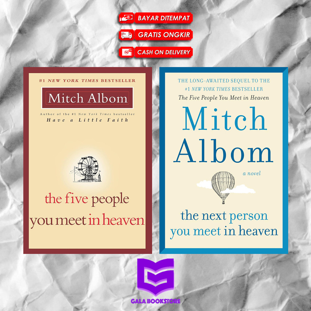 Jual The Five People You Meet In Heaven - Mitch Albom (English ...