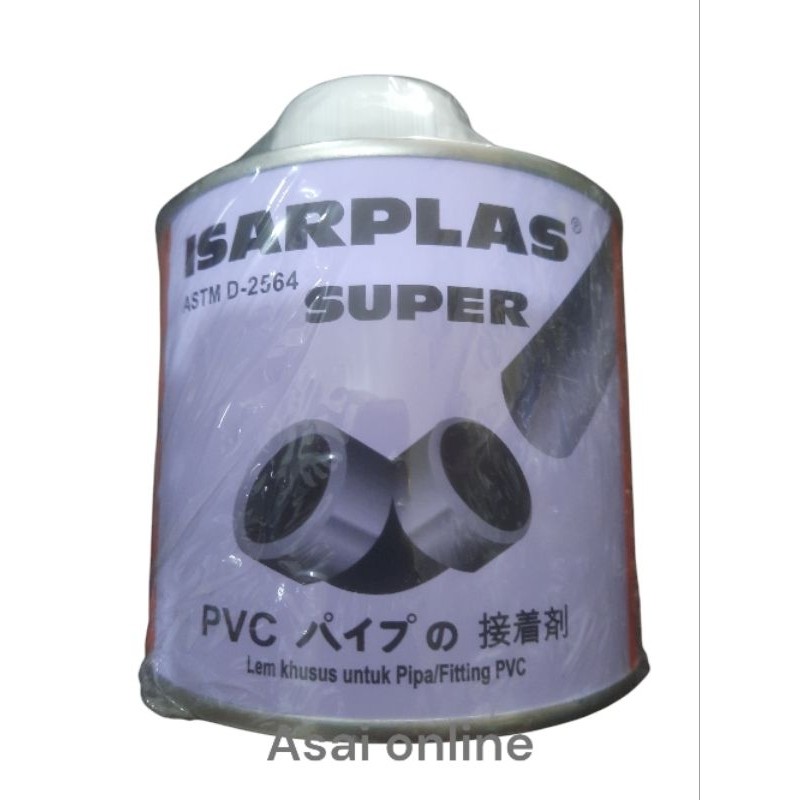Jual lem pvc isarplas kaleng ukuran 400gr | Shopee Indonesia