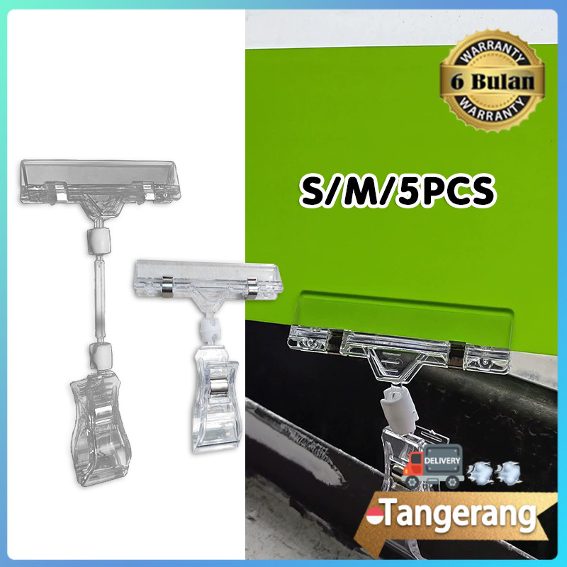 Jual 5PCS Jepitan Label Harga Price Tag Jepitan Toko Penjepit Papan ...