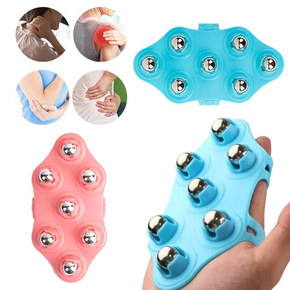 Jual Seven Bead Ball Massager Roller Kneading Abdomen Stoma Thin Brush ...