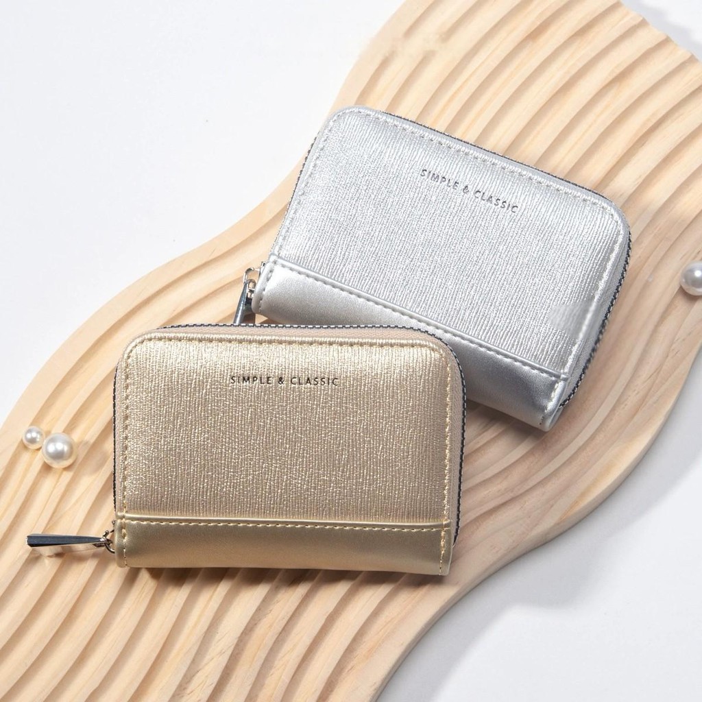 Jual Dompet Koin & Dompet Mini Zipper Terbaru Warna Solid Kilauan ...