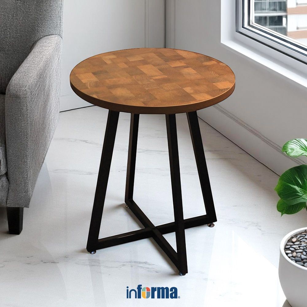 Jual Informa Manford X Meja Tamu 50 cm - Cokelat Coffee Table Meja ...