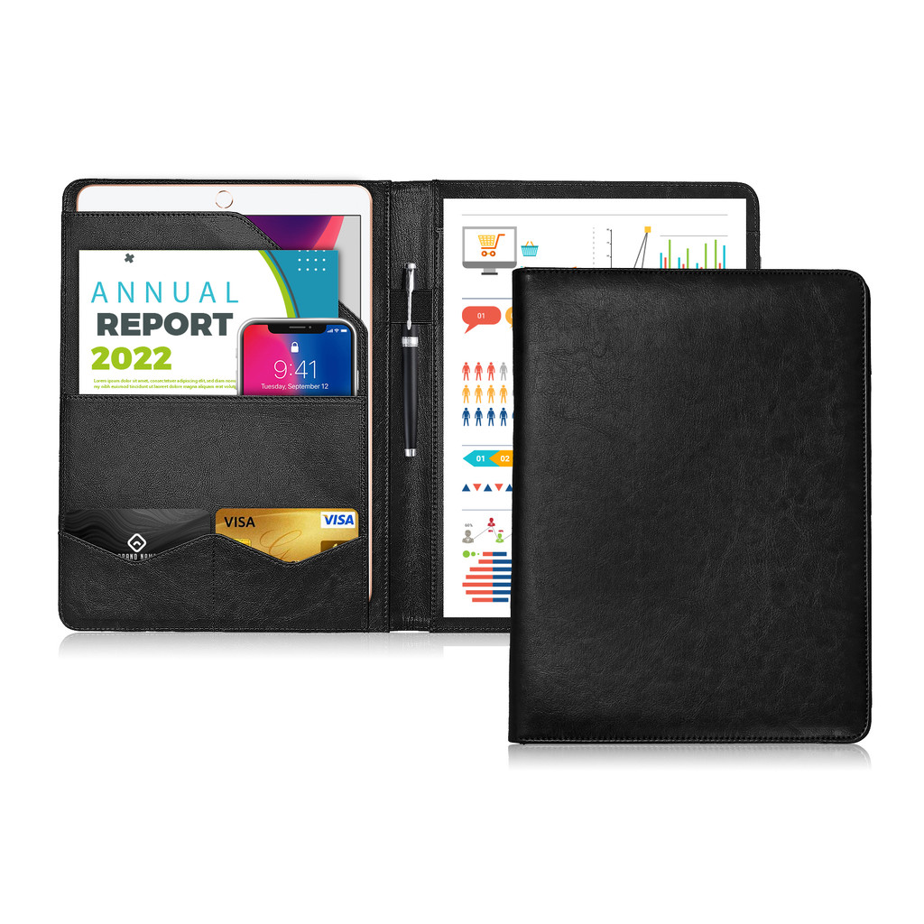 Jual Multifunctional Conference Folder A4 Business Stationery Folder PU ...