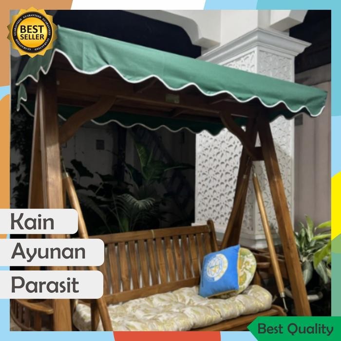 Jual Kain Atap Ayunan Kayu Jati Berkualitas WaterProof - Maroon ...