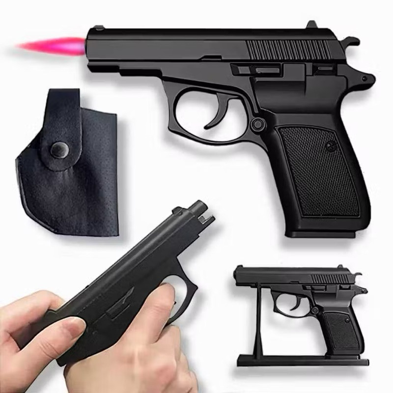 Jual korek api model pistol z83 full besi bisa di kokang seperti asli ...