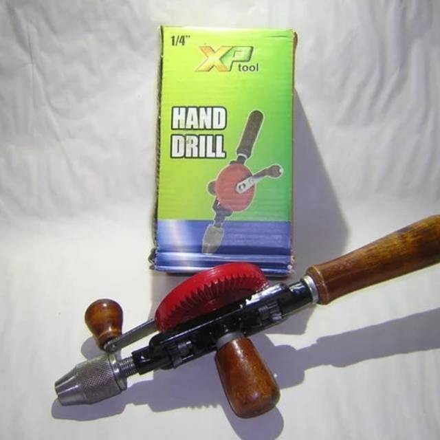 Jual Bor Tangan Manual / Hand Drill XPTool XP Tool - 1/4" | Shopee ...