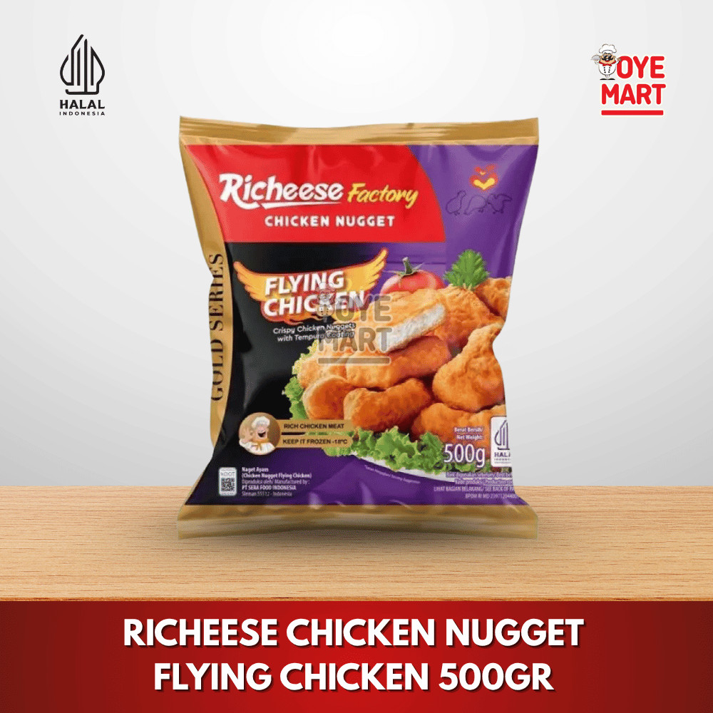 Jual RICHEESE CHICKEN NUGGET FLYING CHICKEN 500GR / NUGGET AYAM ...