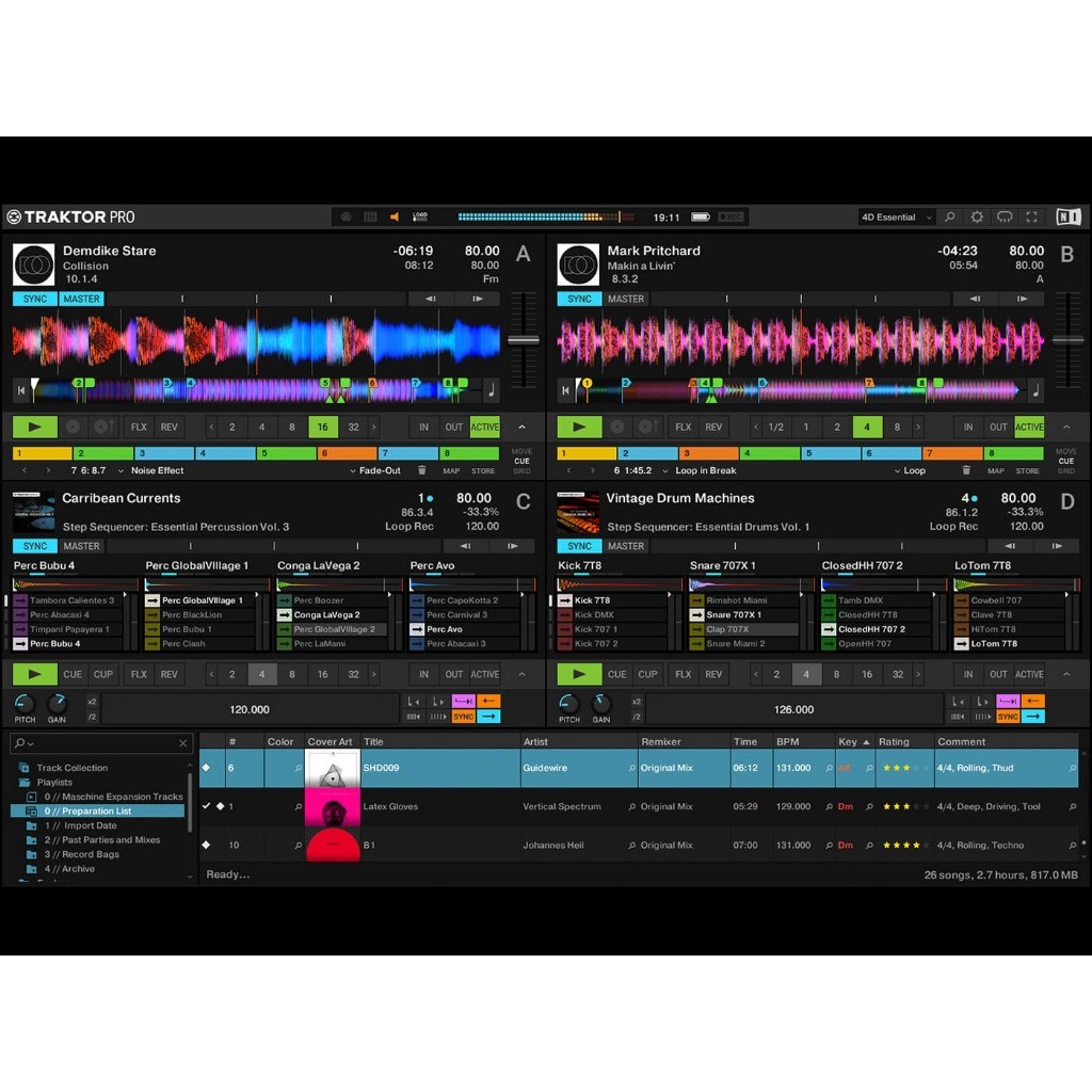 Jual Traktor Pro 2/3/4 Software DJ Terupdate Permanent WIN/MAC INTEL M1 ...