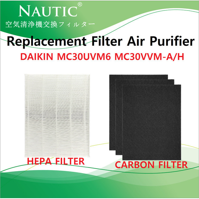 Jual Filter Air Purifier Daikin MC30 MC30VVM MC30UVM6 MC30VVM-H/A ...