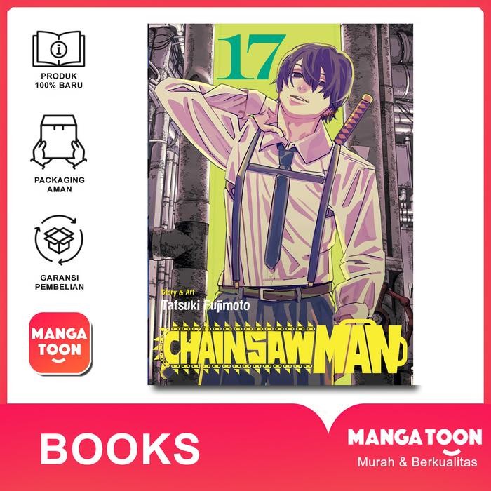 Jual Chainsaw Man, Vol. 17 by Tatsuki Fujimoto - MangaToon | Shopee Indonesia