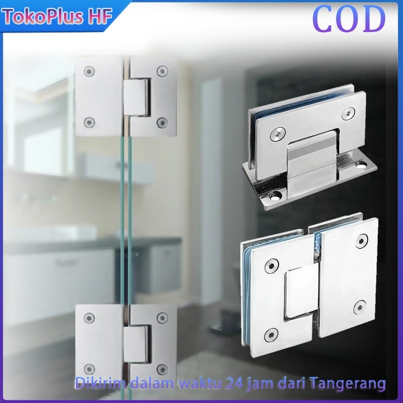 Jual 90 Derajat/180 Derajat Engsel Pintu Kaca Kamar Mandi/Tipe Bukaan ...