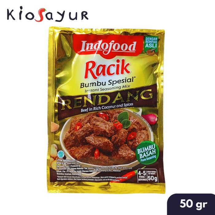 Jual Bumbu Rendang Instan Racik 50 gram | Shopee Indonesia