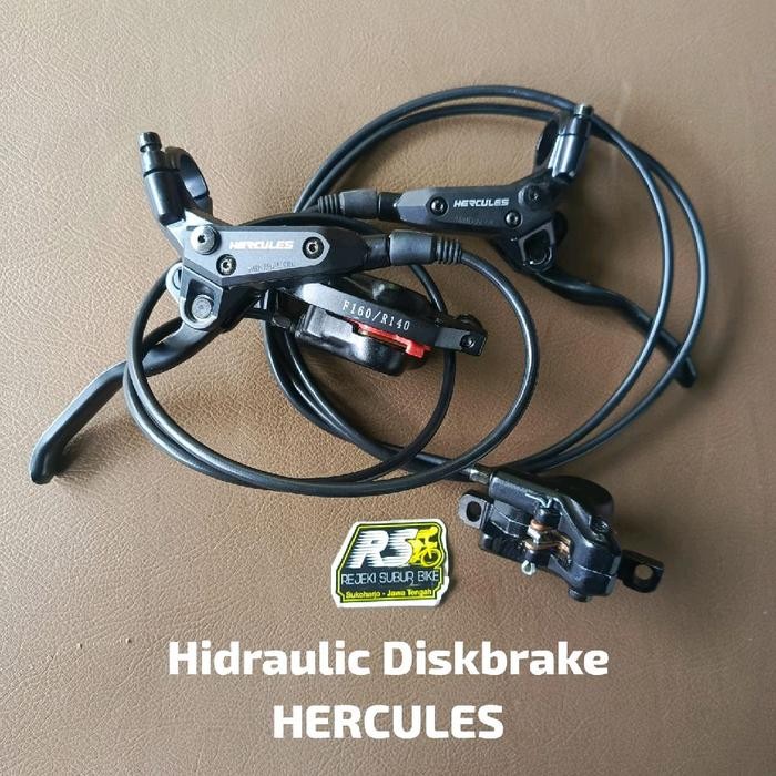 Jual Disc Brake Set Hercules Hydraulik Rem Cakram Sepeda Hidrolik ...