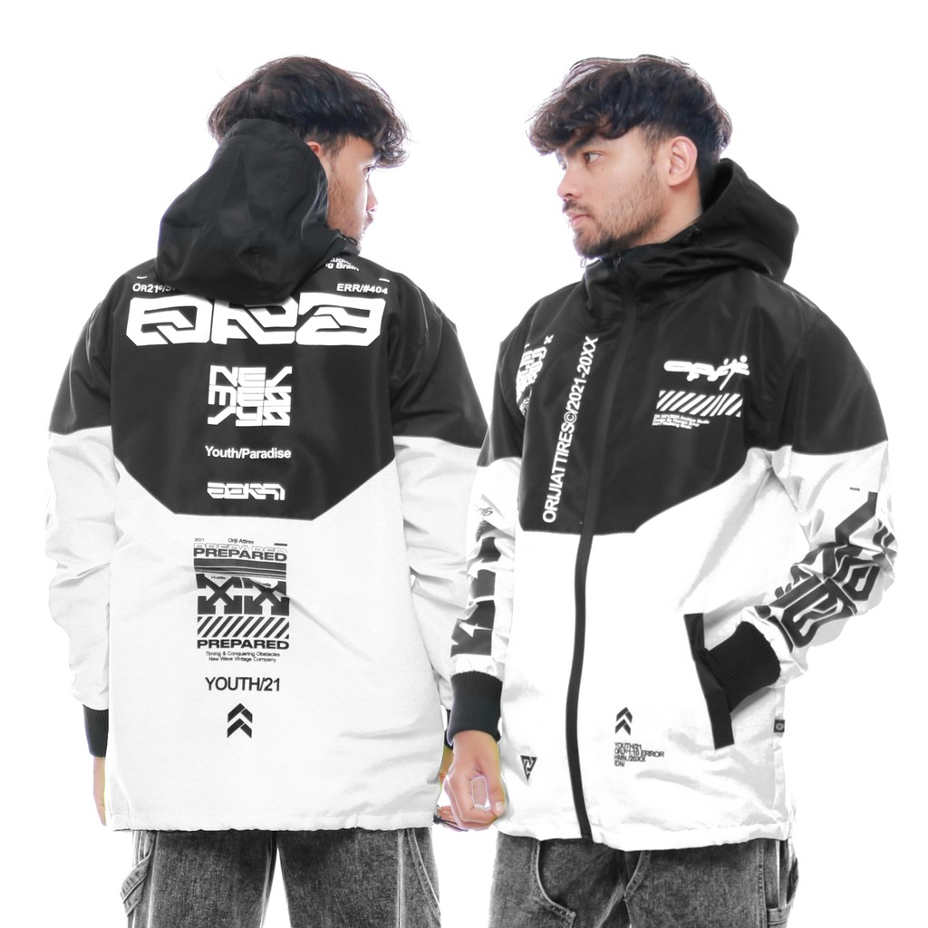 Jual Orijiattires Jaket Parka Outdoor Waterproof Bomber Pria Wanita ...