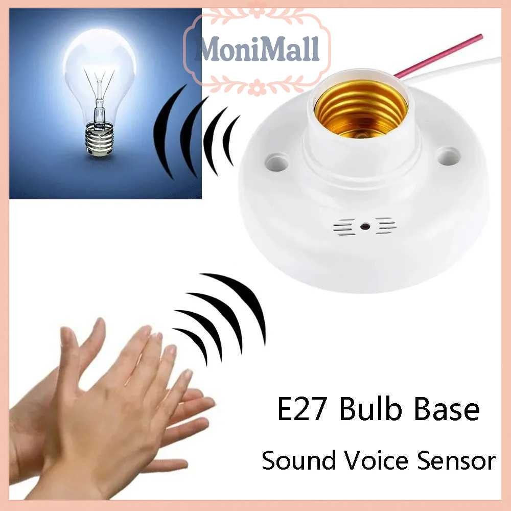 Jual Fitting Lampu LED Sensor Suara Sound Control Socket E27 220V 40W ...