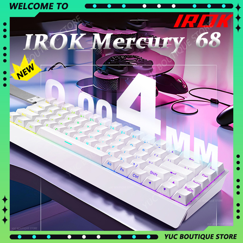Jual IROK CAROTMAS Mercury 68 8K Magnetic Switch E-sport Gaming ...