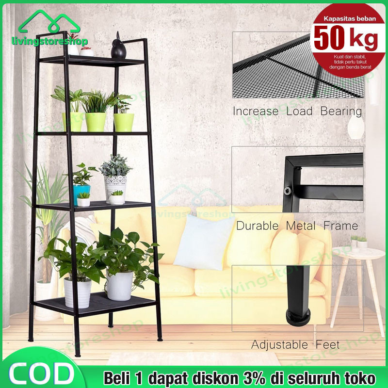 Jual Rak tanaman dan Hiasan Rak ruang tamu Buku Rack Storage Rak Rak ...
