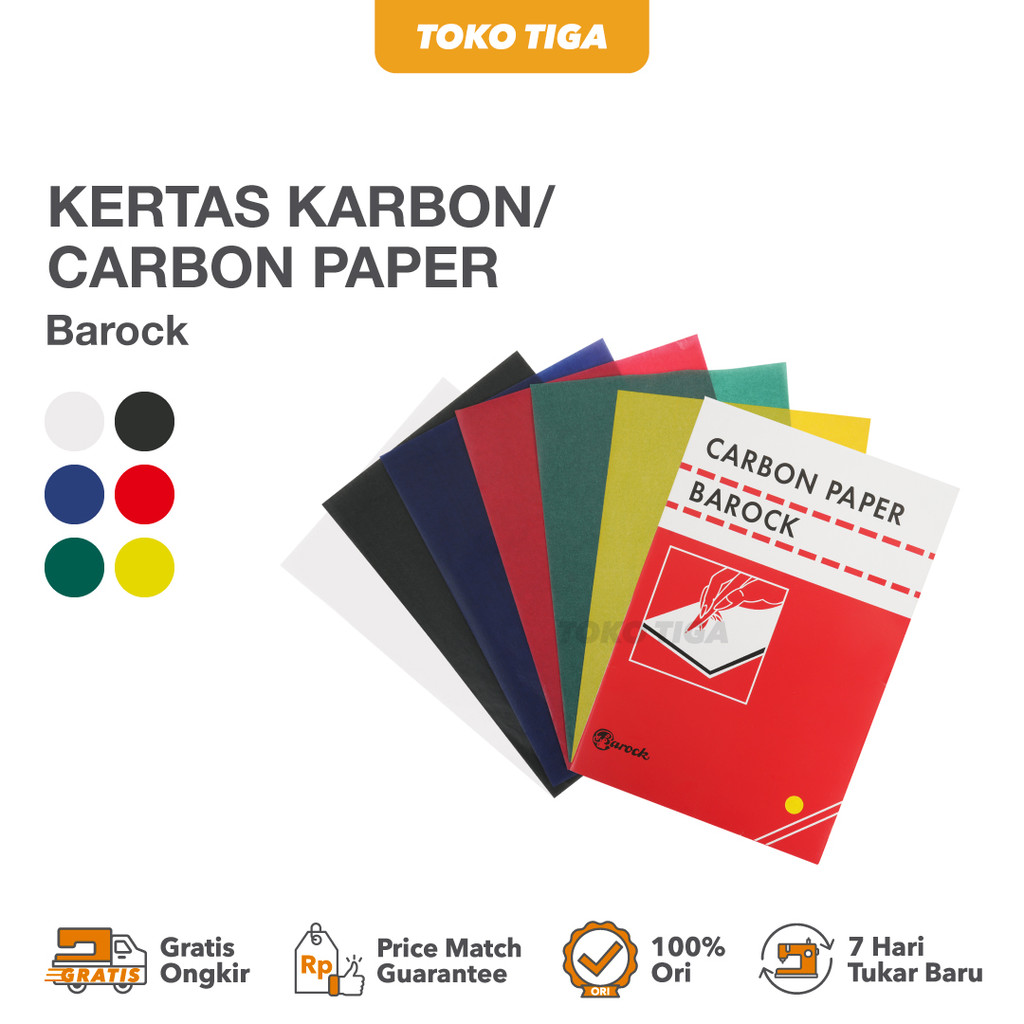 Jual Kertas Karbon / Carbon Paper Jahit Merk Barock | Shopee Indonesia