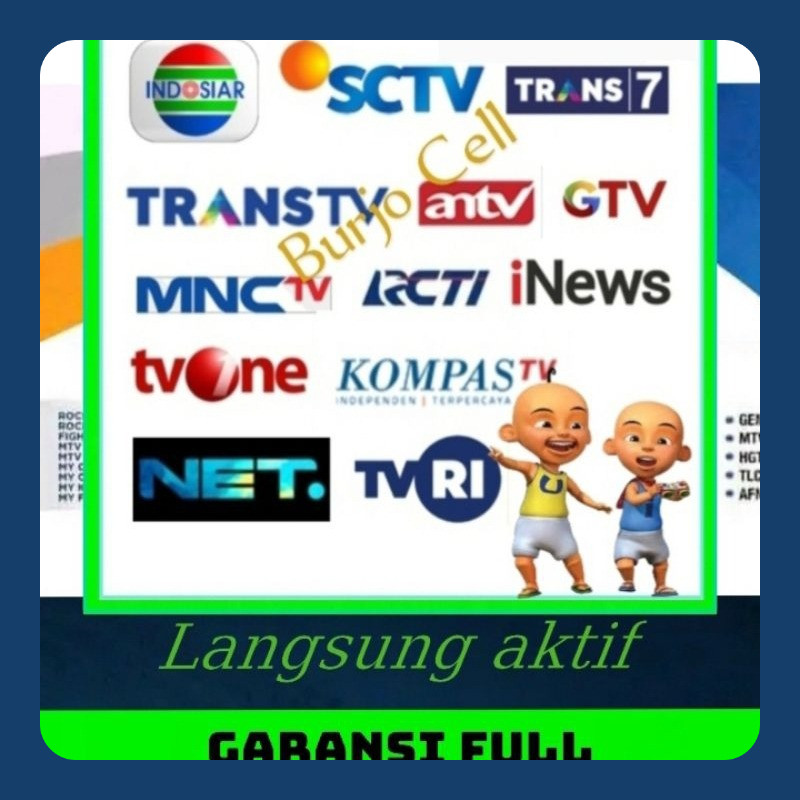 Jual Paket TV Nasional MNCTV, RCTI, GTV, Trans TV, Trans7, Indosiar ...