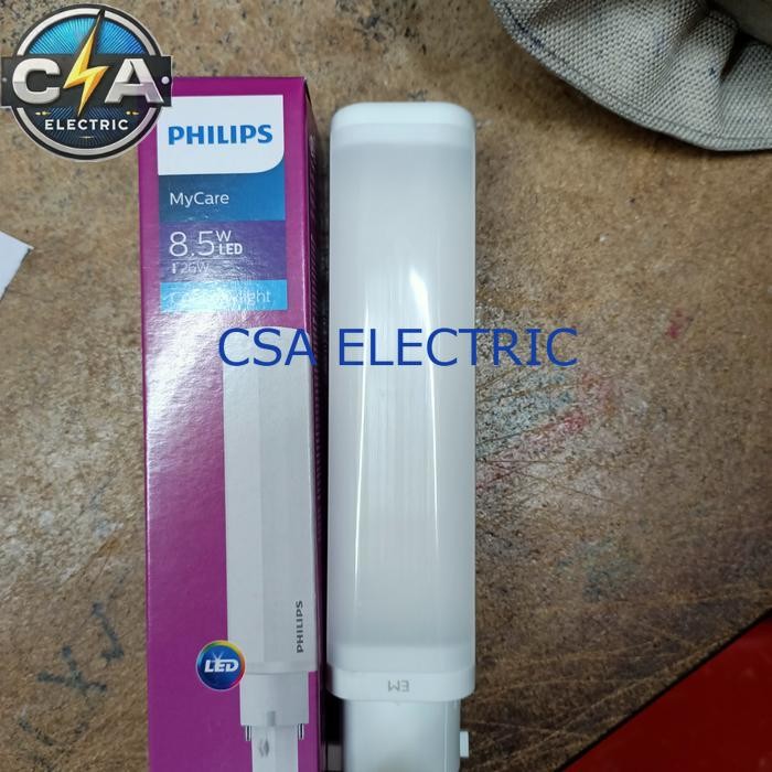 Jual Lampu PLC Led 8,5 Watt Philips Putih | Shopee Indonesia