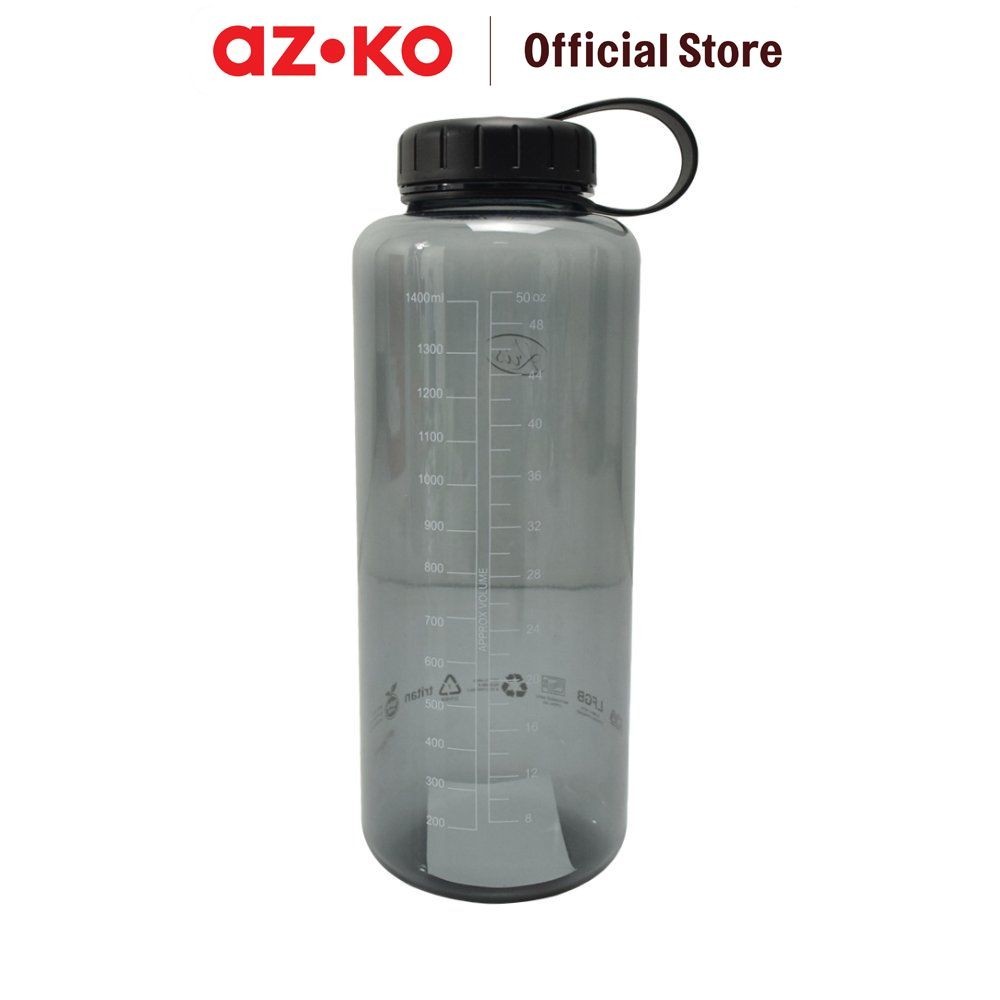 Jual AZKO Kris 1.5 ltr Botol Minum Screw Lid - Hitam Water Drinking ...