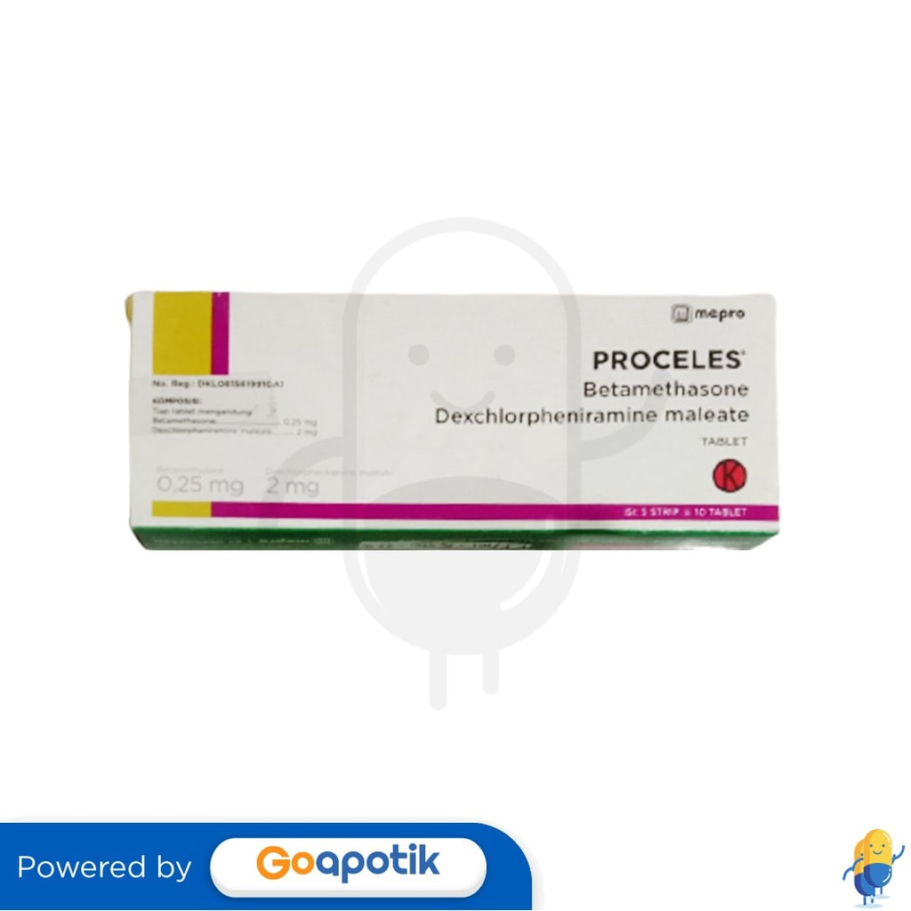 Jual Proceles Box Isi 50 Tablet | Shopee Indonesia